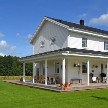 New England hustillverkare - Bygga amerikanskt hus